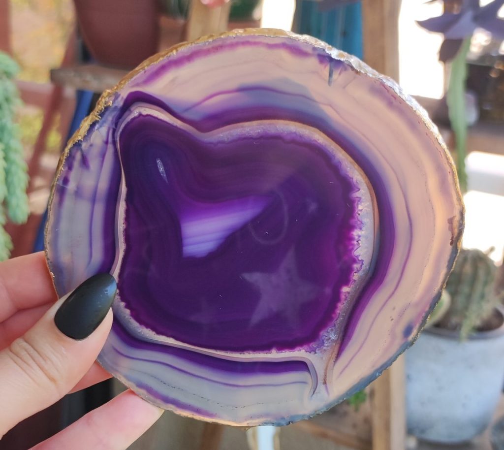 Agata morada – Almacén Infinito