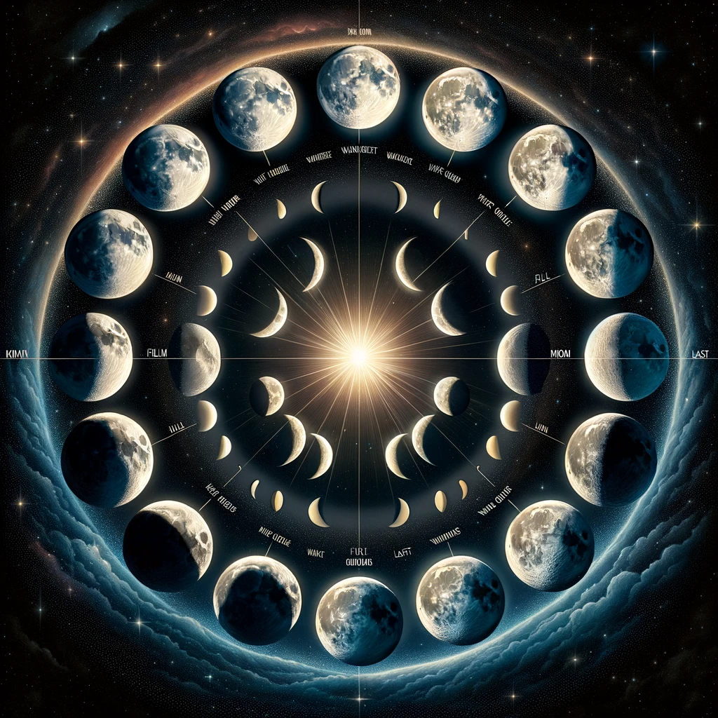 Las fases de la luna en el mundo espiritual